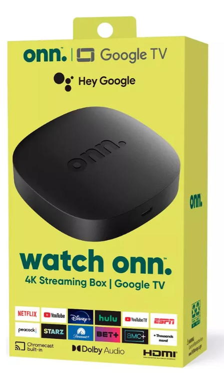 Xienan - ONN Convertidor Smart TV 4K - Google TV - Cable HDMI