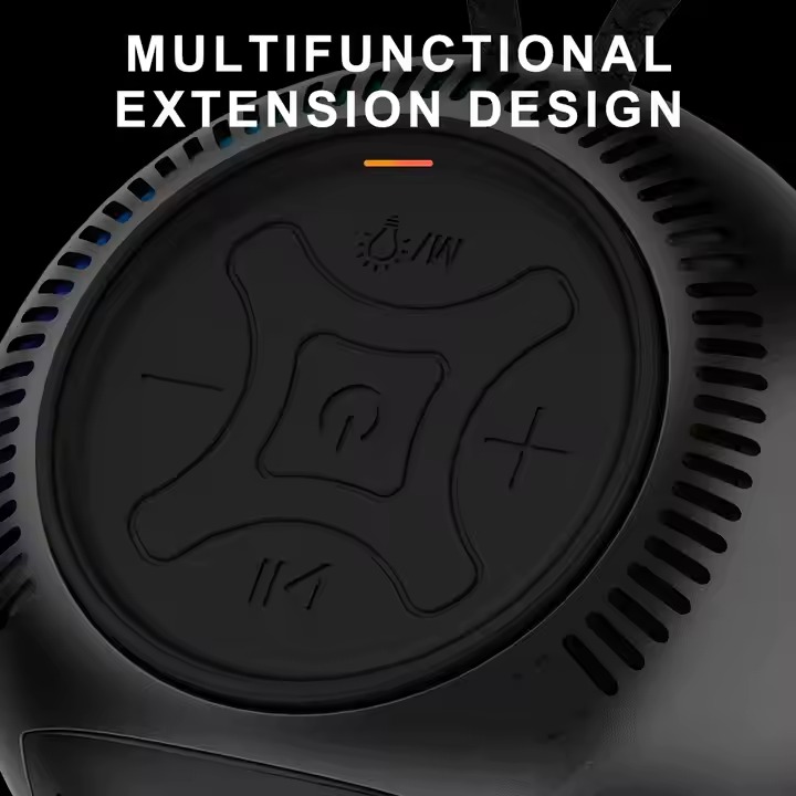 Xienan - SING-e Parlante BT ZQS L01 - Luces LED - 5W - Bateria